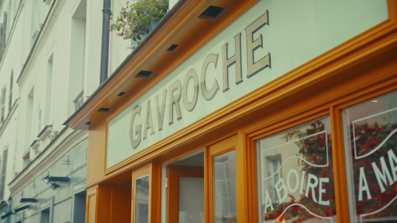 Menu - Gavroche Paris